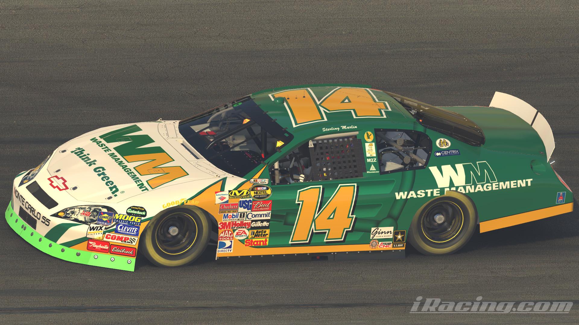 2006 Sterling Marlin Waste Management by Dustin Winegardner - Trading ...