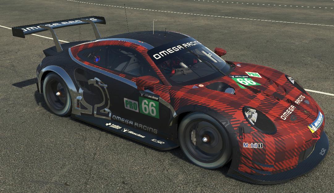Omega Racing - Pfaff GTD scheme by Zach P. - Trading Paints