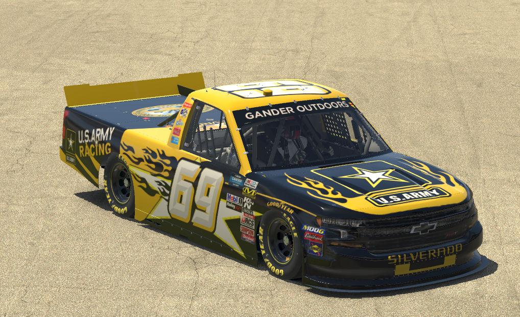 US Army racing by Pat R. - Trading Paints