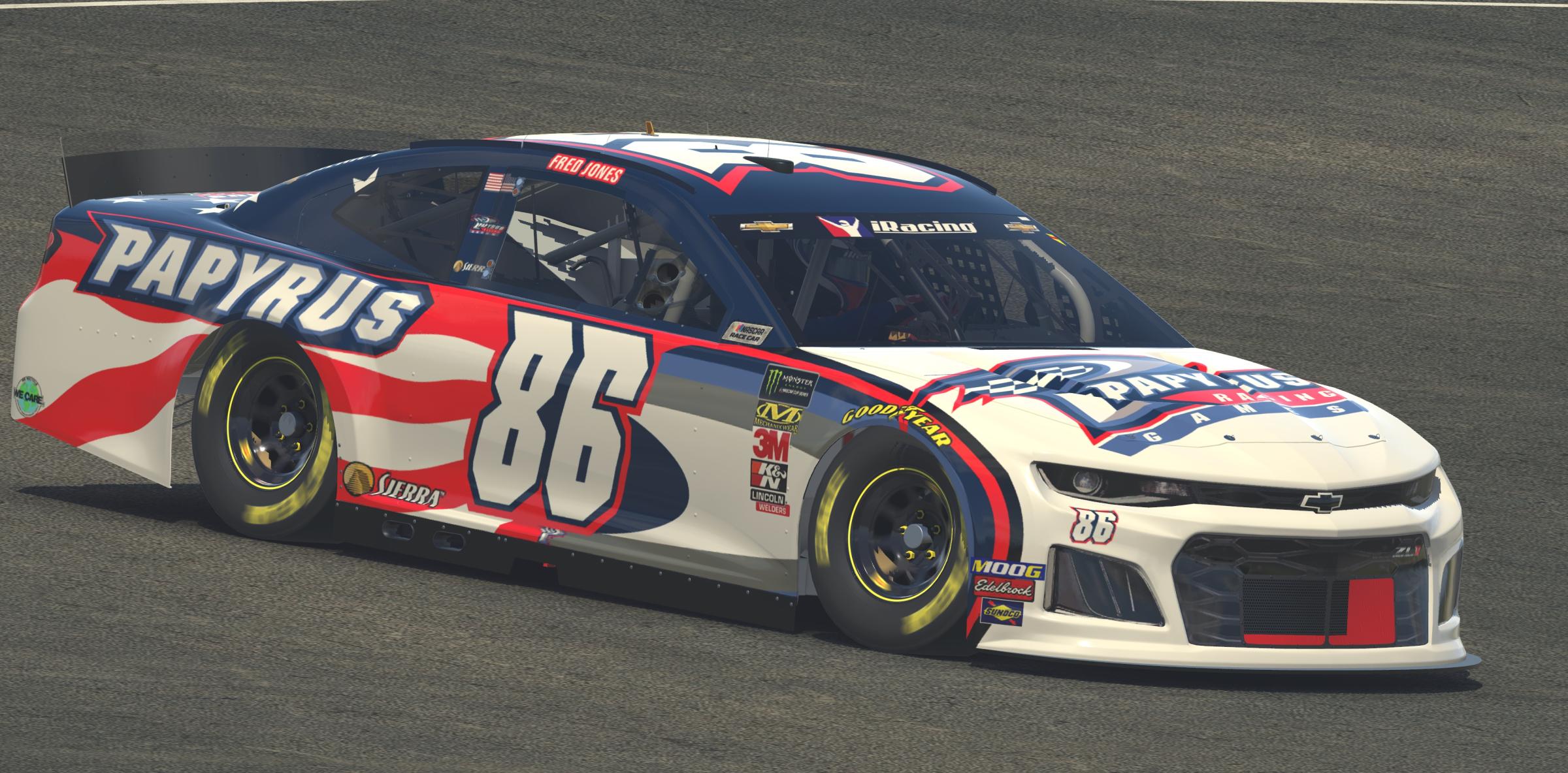 Papyrus Racing Games / Sierra NR2003 Fred Jones Chevrolet Camaro (with ...