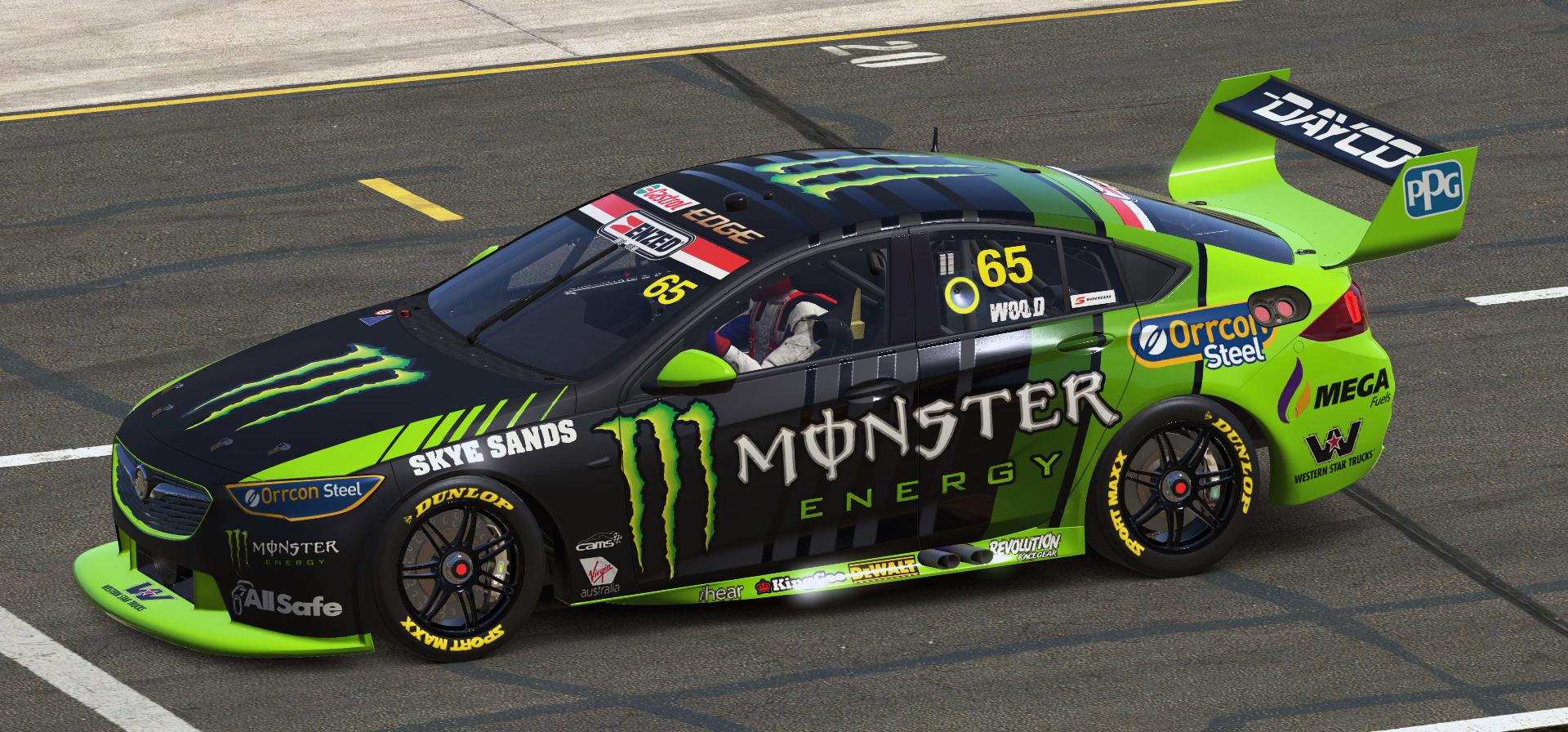Monster Energy Holden Commodore ZB by Matthew Wood - Trading Paints
