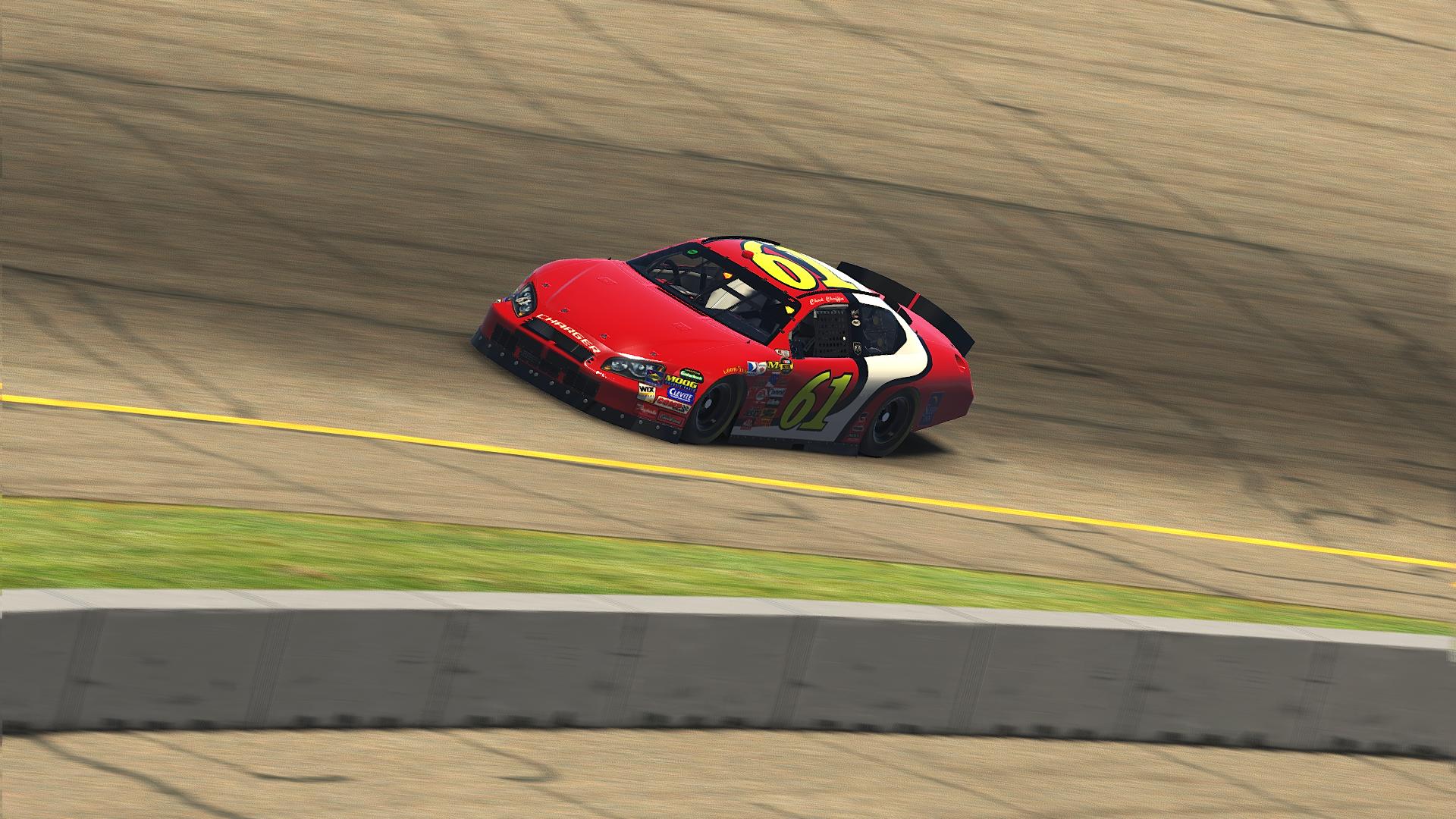 Front Row Motorsports 2006 #61 Red Dodge by Anthony Hyatt - Trading Paints