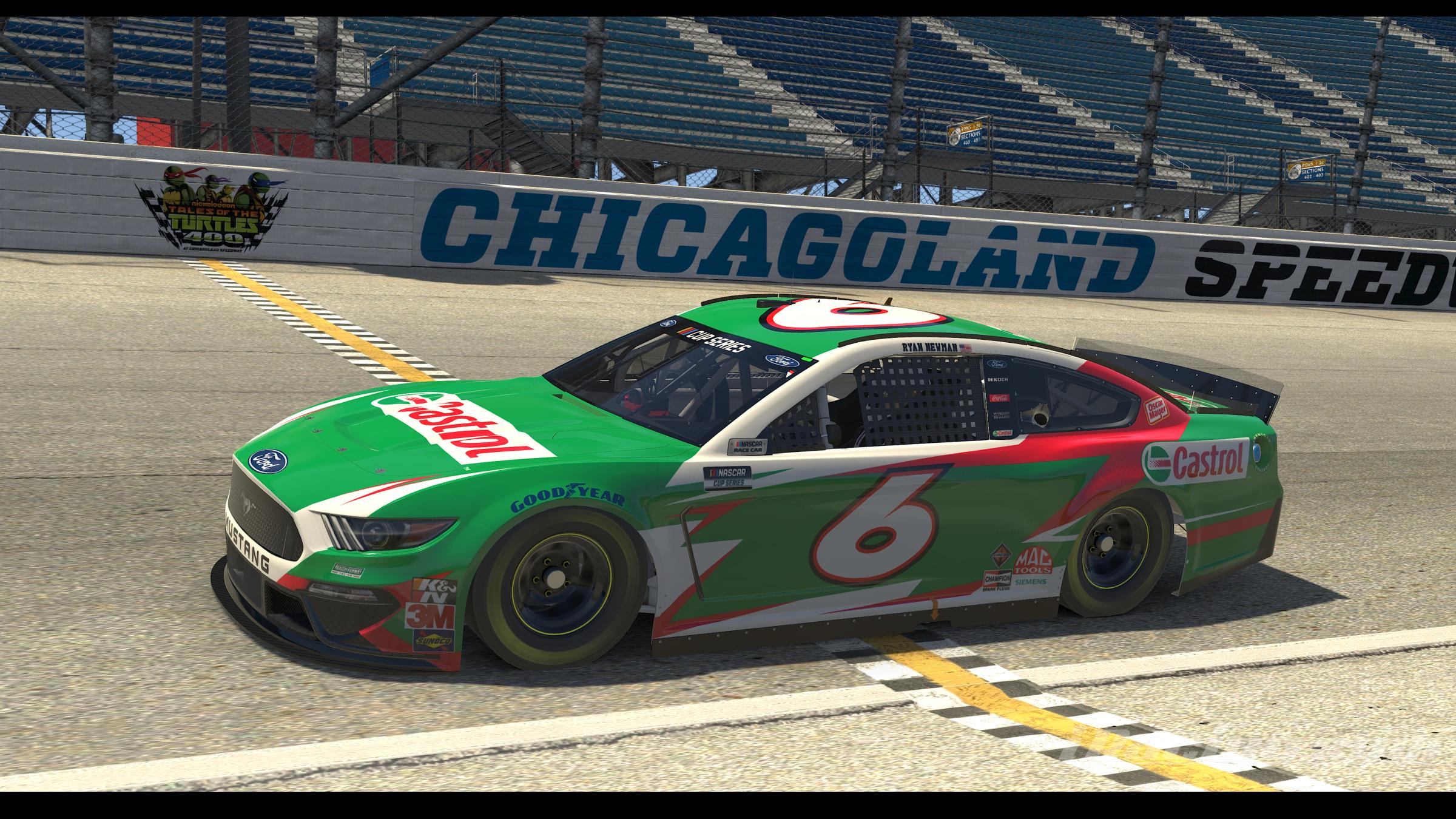 2020 Ryan Newman Castrol by Thomas Sink - Trading Paints