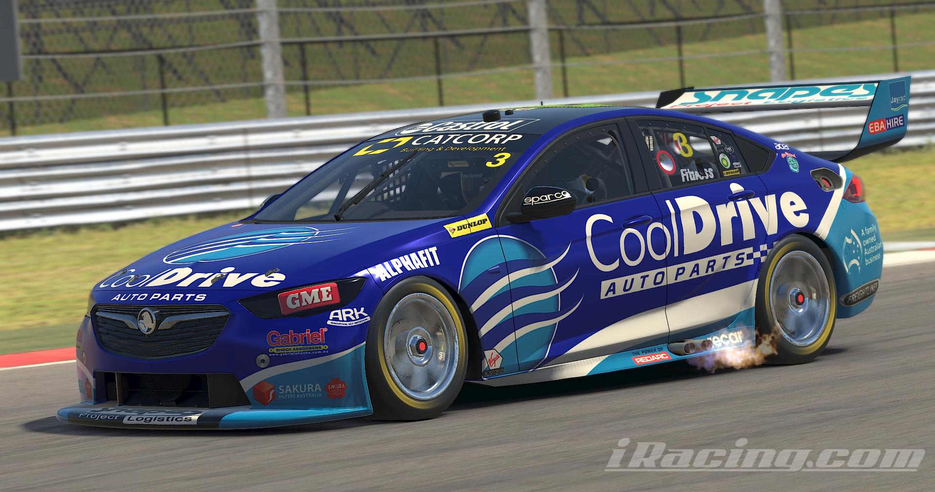 2020 Team CoolDrive Brad Jones Racing by Rob Fitness - Trading Paints