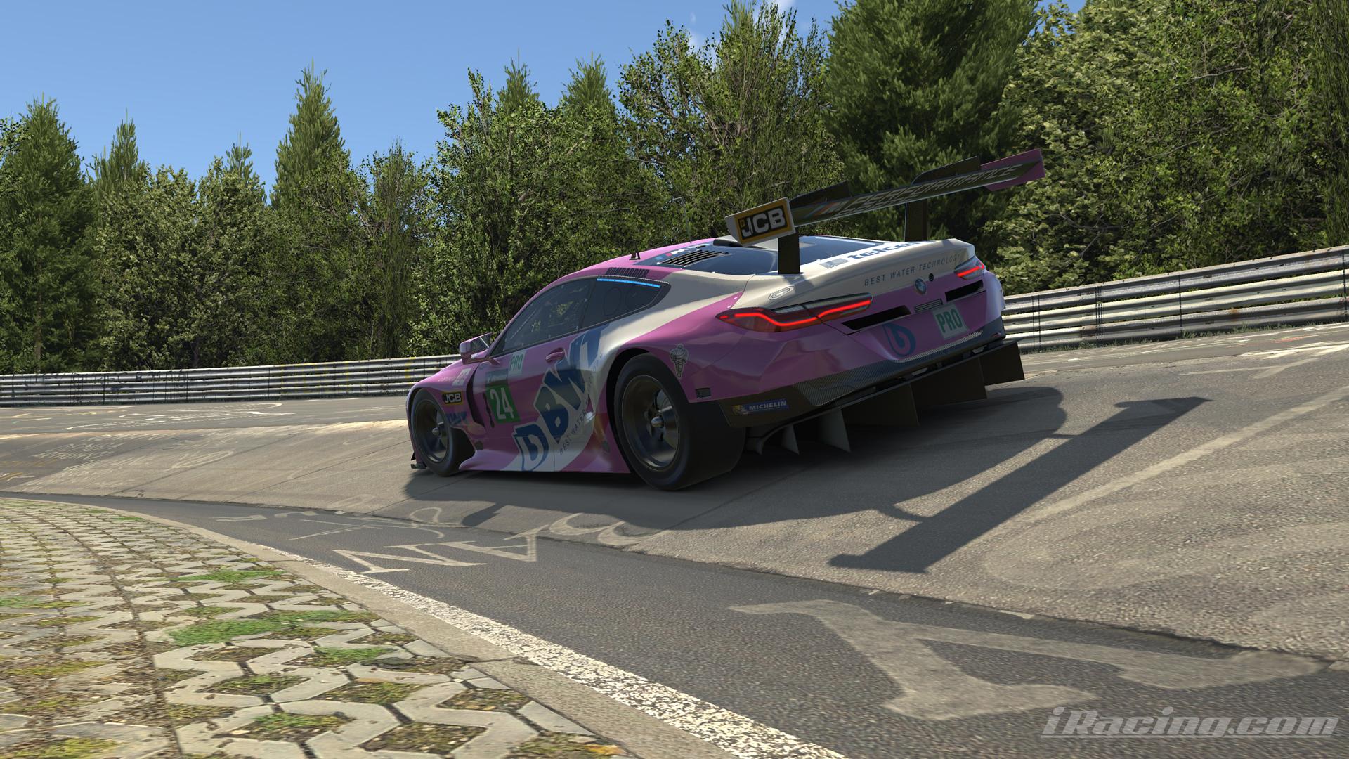 BWT Racing Point F1 Livery - BMW M8 GTE by Gino Kelleners - Trading Paints