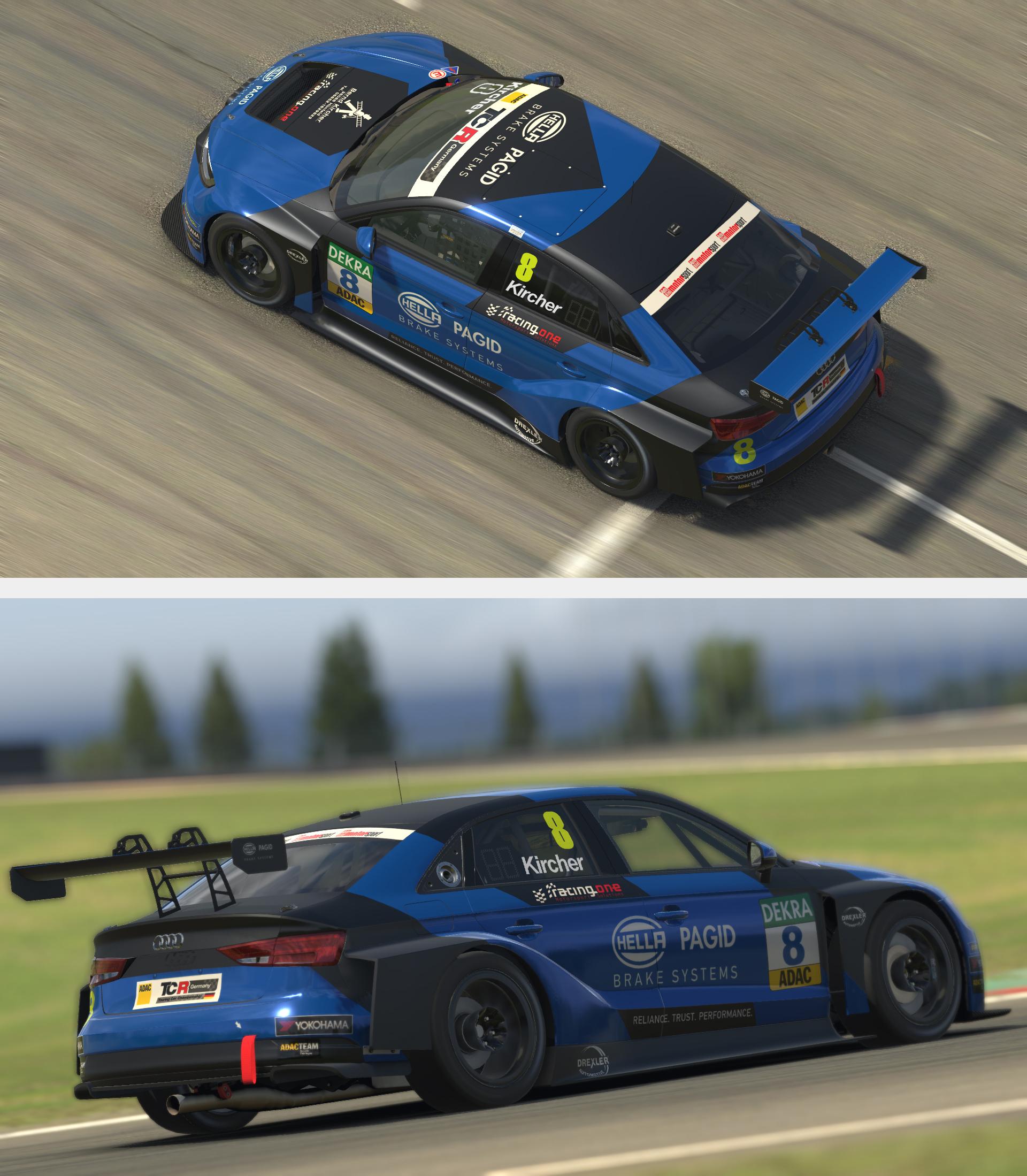 #8 Hella Pagid - Racing One (2019 ADAC TCR Germany) René Kircher by ...