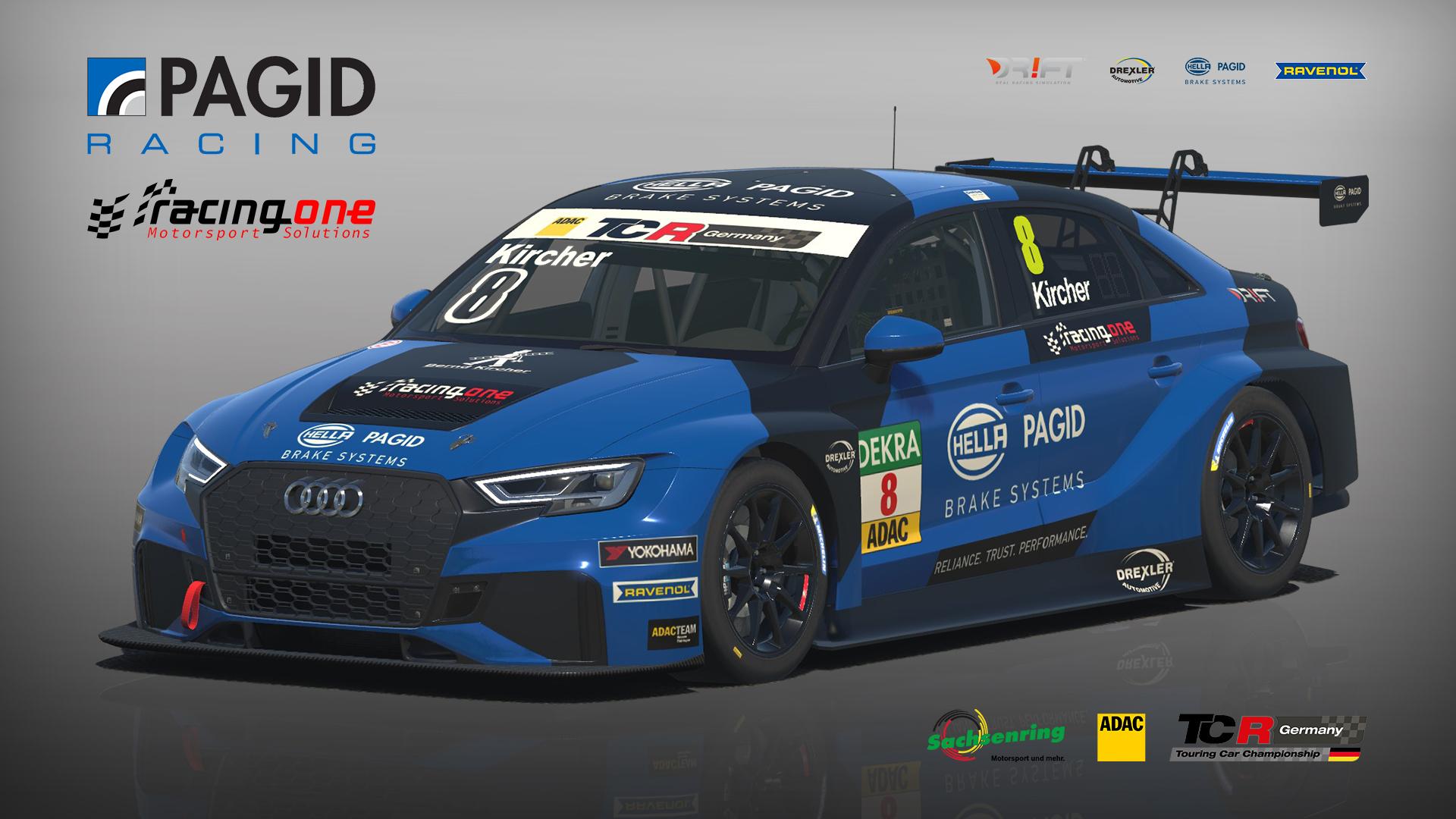 #8 Hella Pagid - Racing One (2019 ADAC TCR Germany) René Kircher by ...