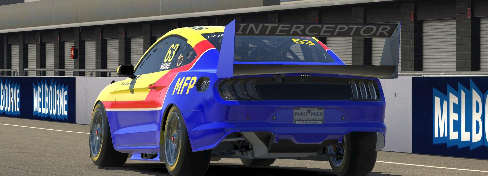 Mad Max - MFP Interceptor by John Rubino - Trading Paints