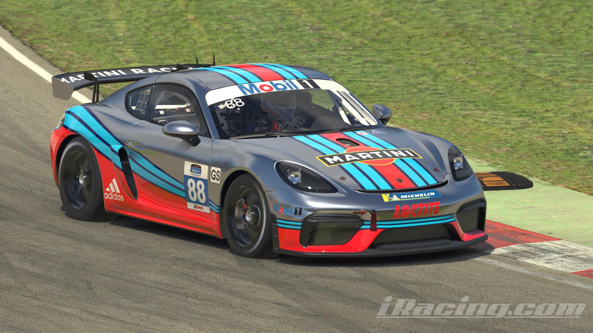 718 GT4 Martini Racing Silver by Laurens N. - Trading Paints