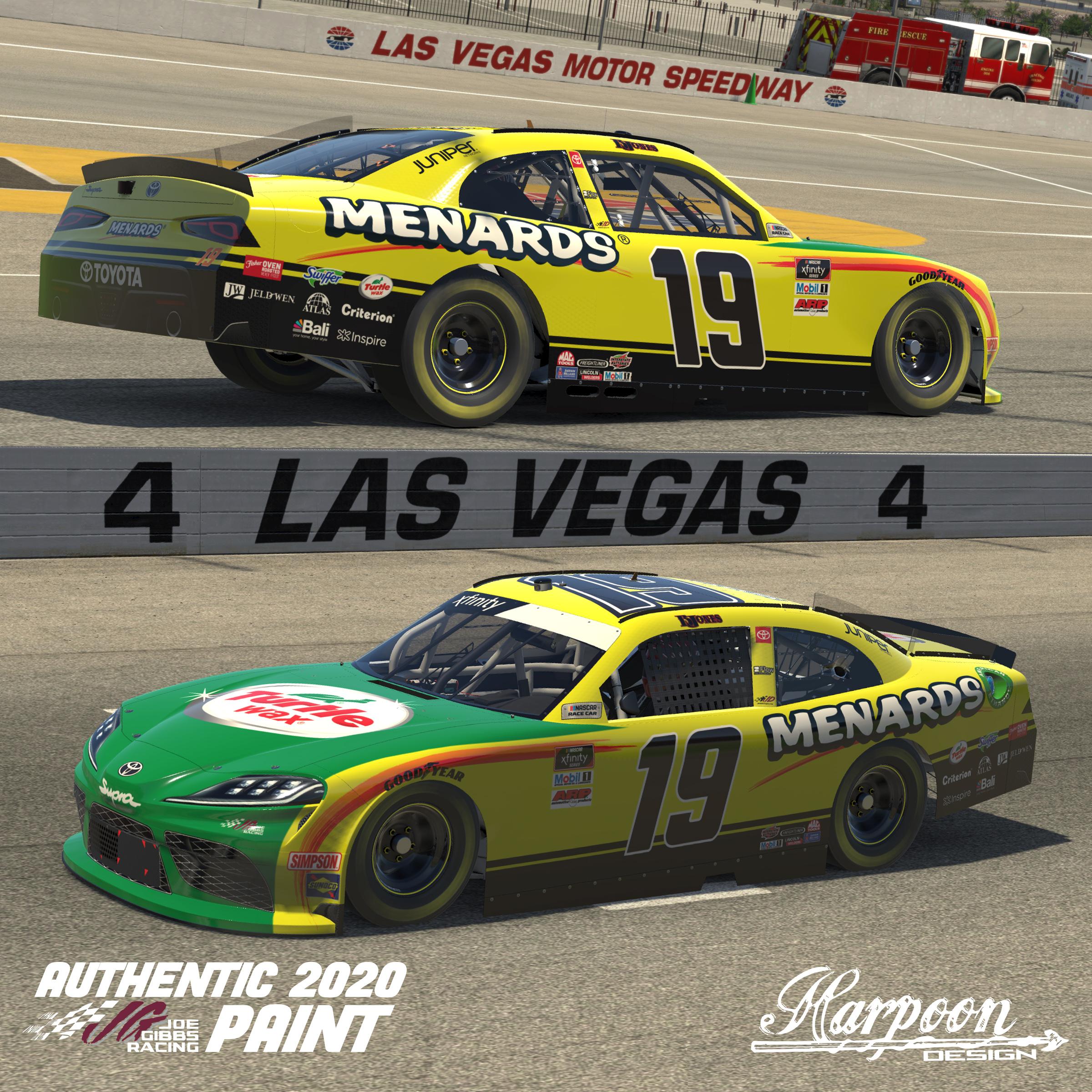 2020 Brandon Jones Menards Turtle Wax Supra by Brantley Roden - Trading ...