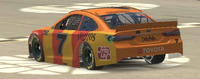 NASCAR Cup Series Frito Lay Taco Doritos Toyota Camry - Spec Map ...