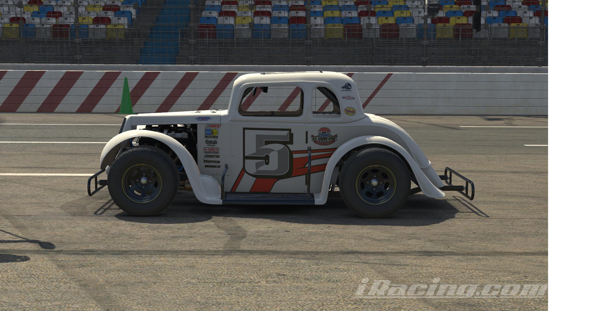 Lee Faulk Racing Legends Car by Justin Outen - Trading Paints