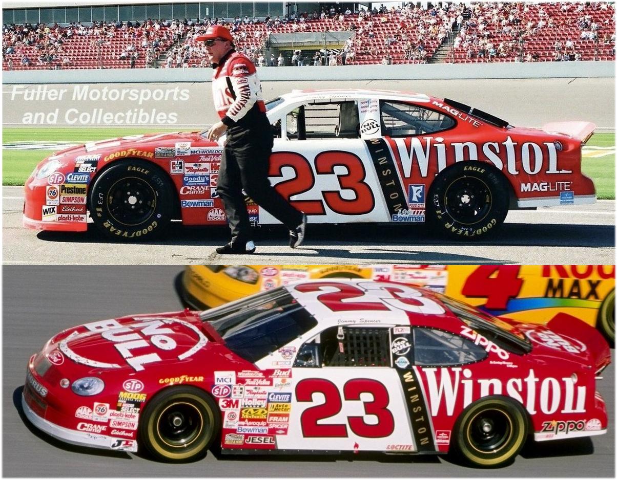 1998-1999 #23 Jimmy Spencer Winston Ford Winston Cup by Scott Mitton ...