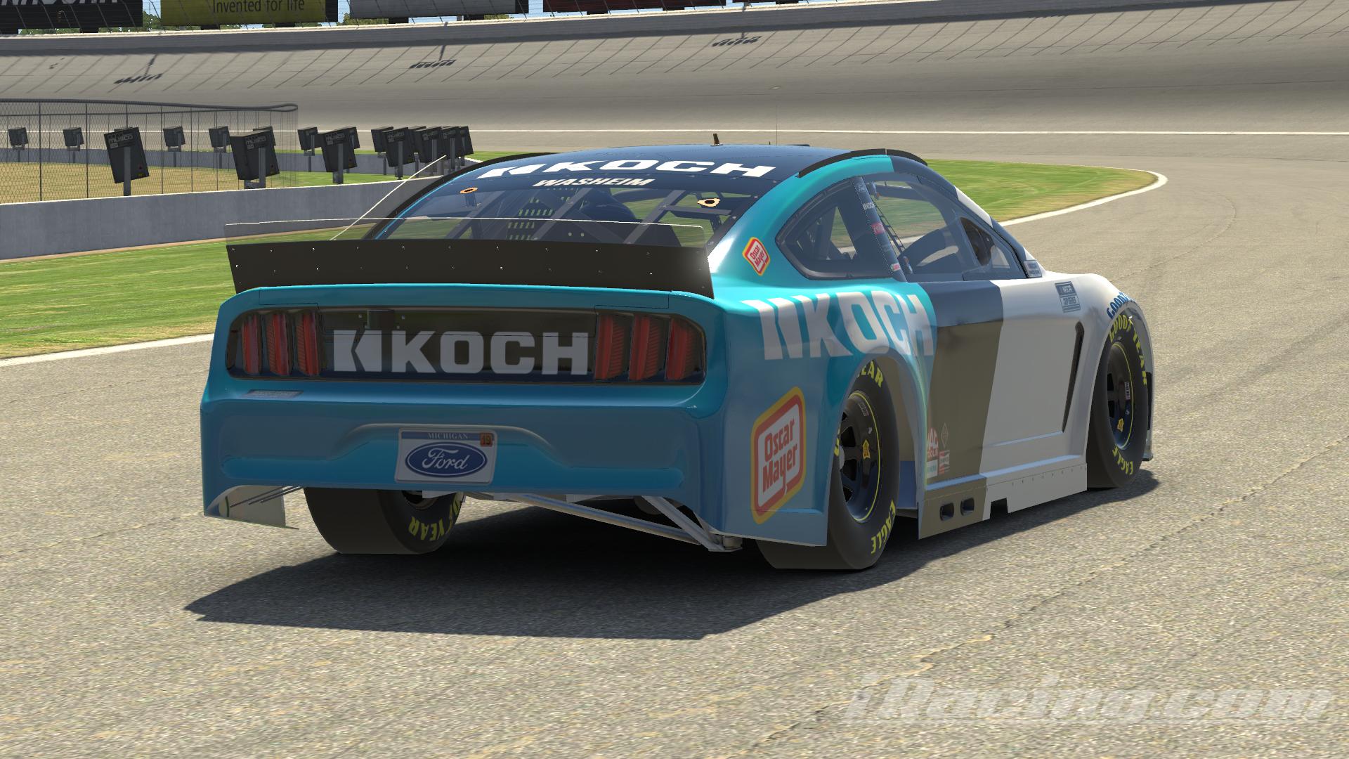 CUP #6 Ryan Newman Koch 2020 (No Number) by Udo Washeim - Trading Paints