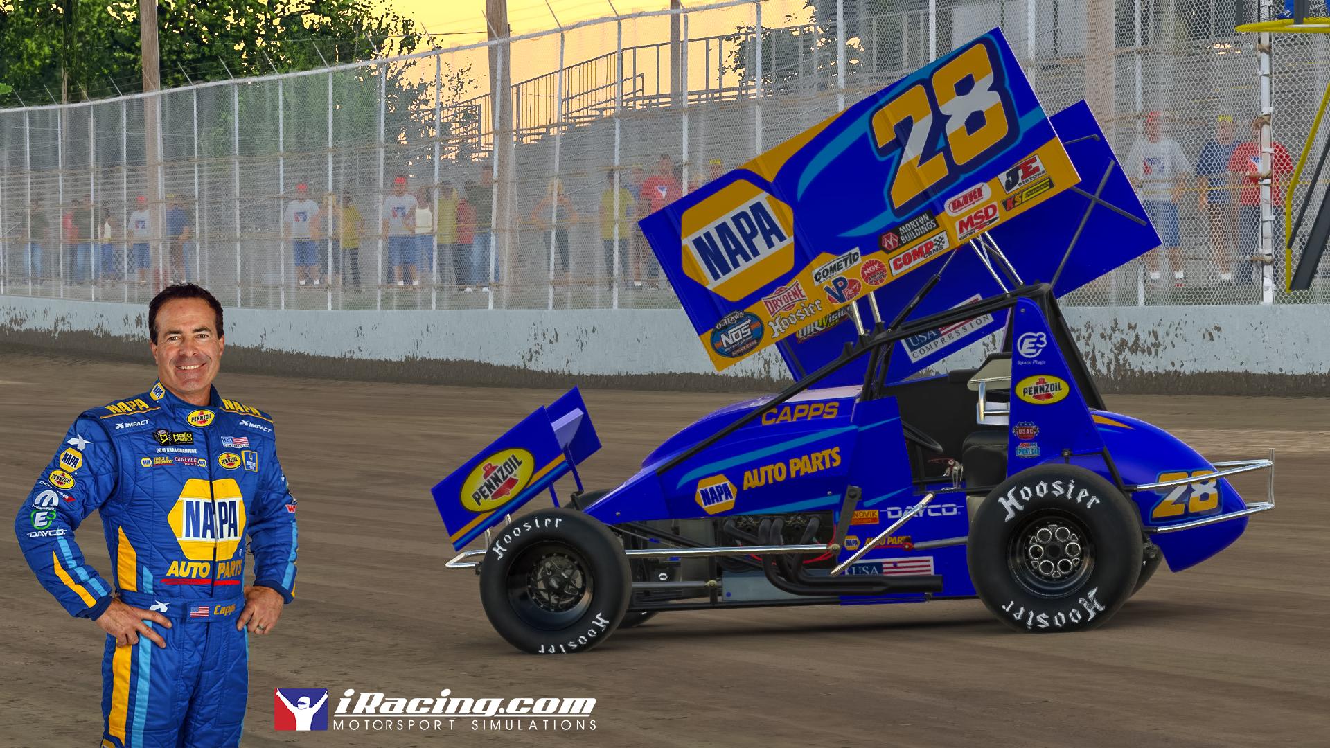 NAPA Racing - Ron Capps #28 by Paul Mansell - Trading Paints