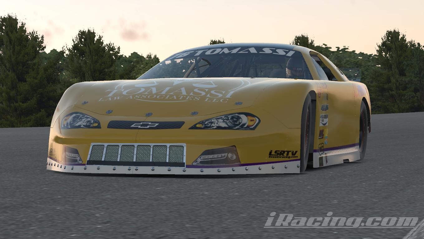 Tyler Tomassi irl late model by Noah Allison - Trading Paints