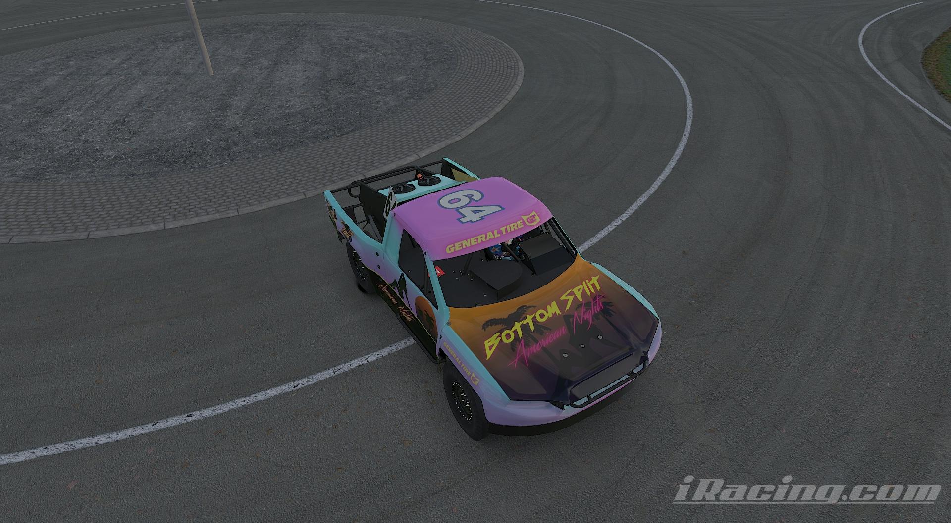 Bottom Split American Nights by Dustin Dawes - Trading Paints