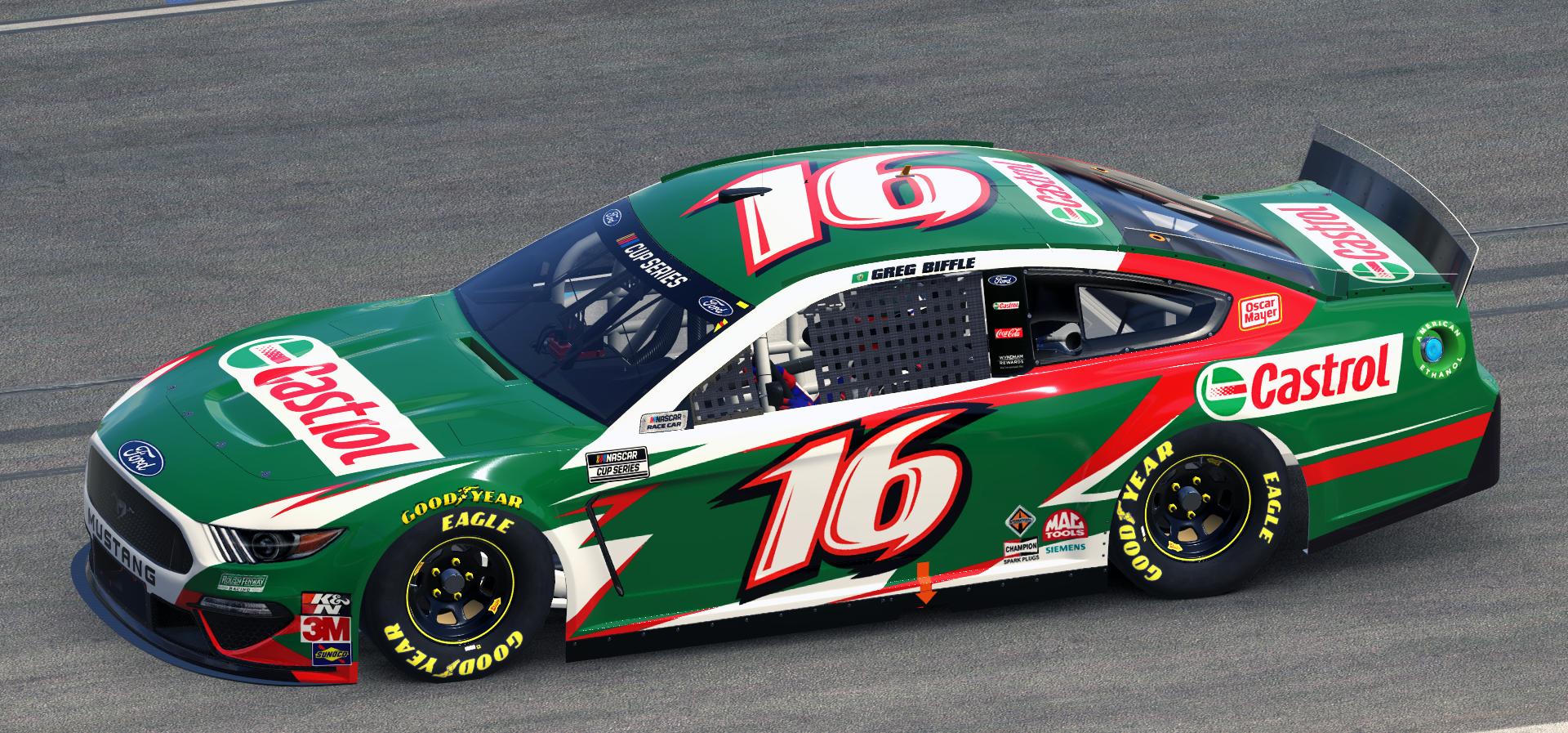Roush-Fenway Racing #16 Castrol Mustang - Greg Biffle by Matthew Wood ...