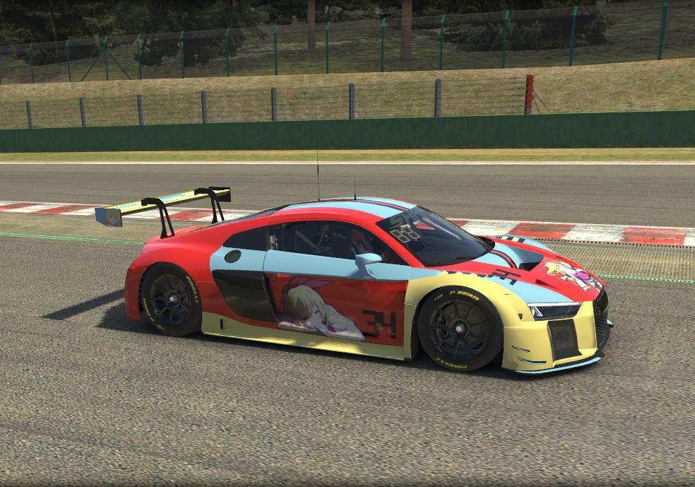 Audi R8 Chitoge Nisekoi Anime Car GTD WIP by Thaddeus Flatt - Trading ...