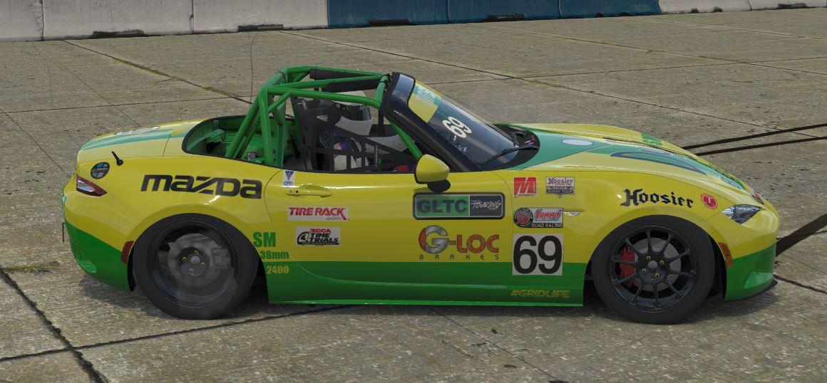 Mazda MX5 2016 Duff Beer Racing by Robert McDaniels - Trading Paints