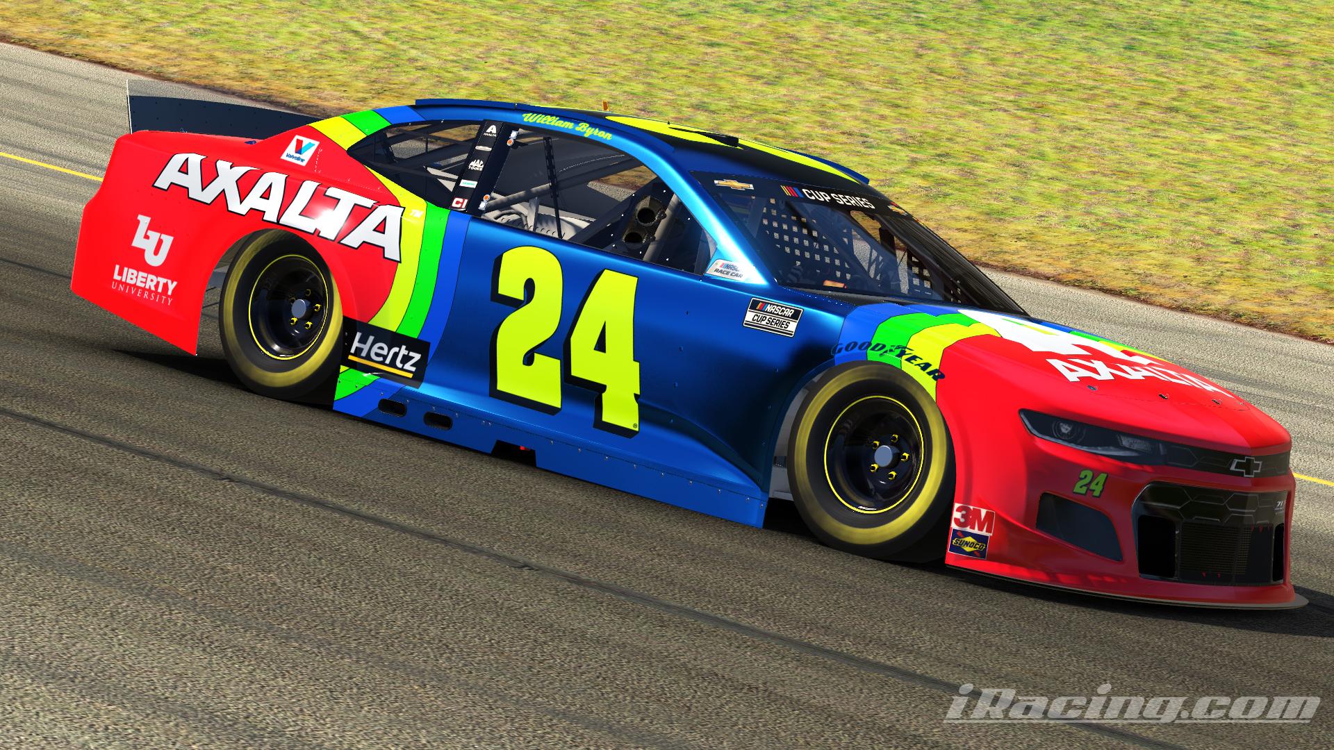 2020 Fictional William Byron Axalta Rainbow #24 by Dustin Winegardner ...