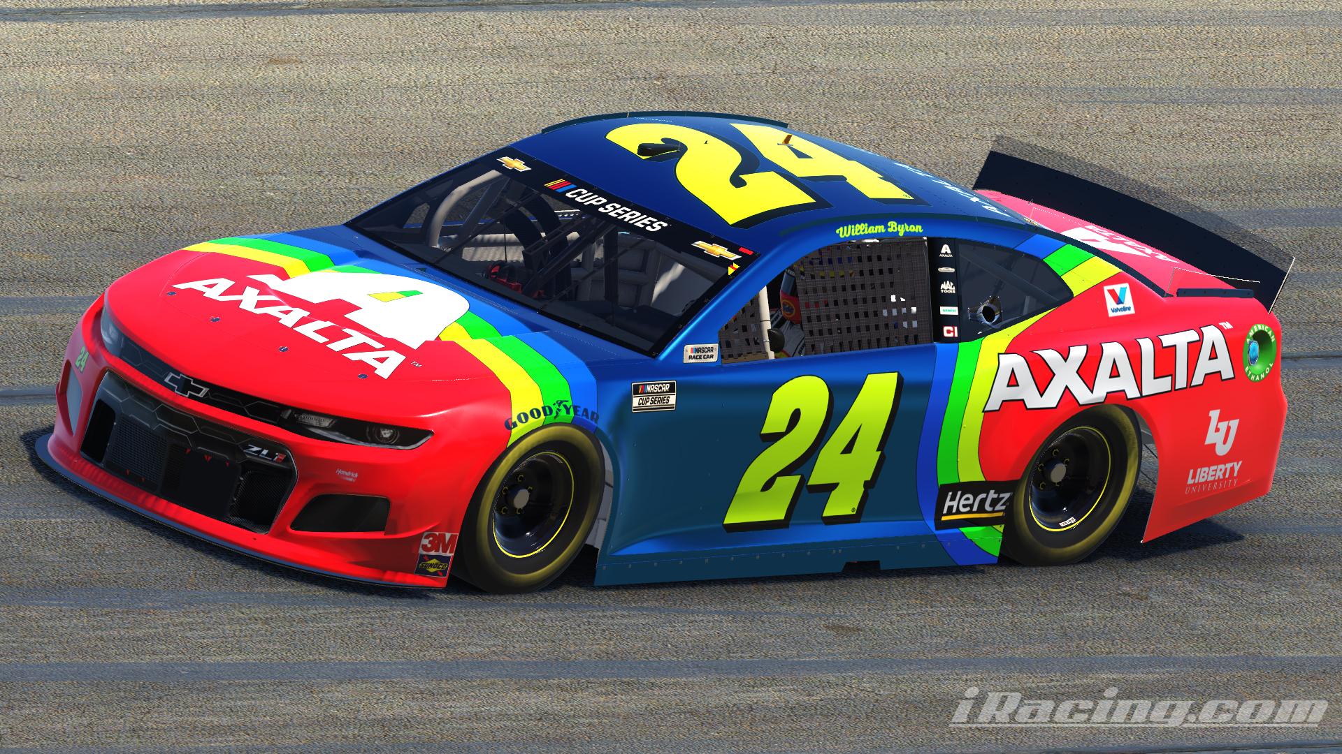 2020 Fictional William Byron Axalta Rainbow #24 by Dustin Winegardner ...