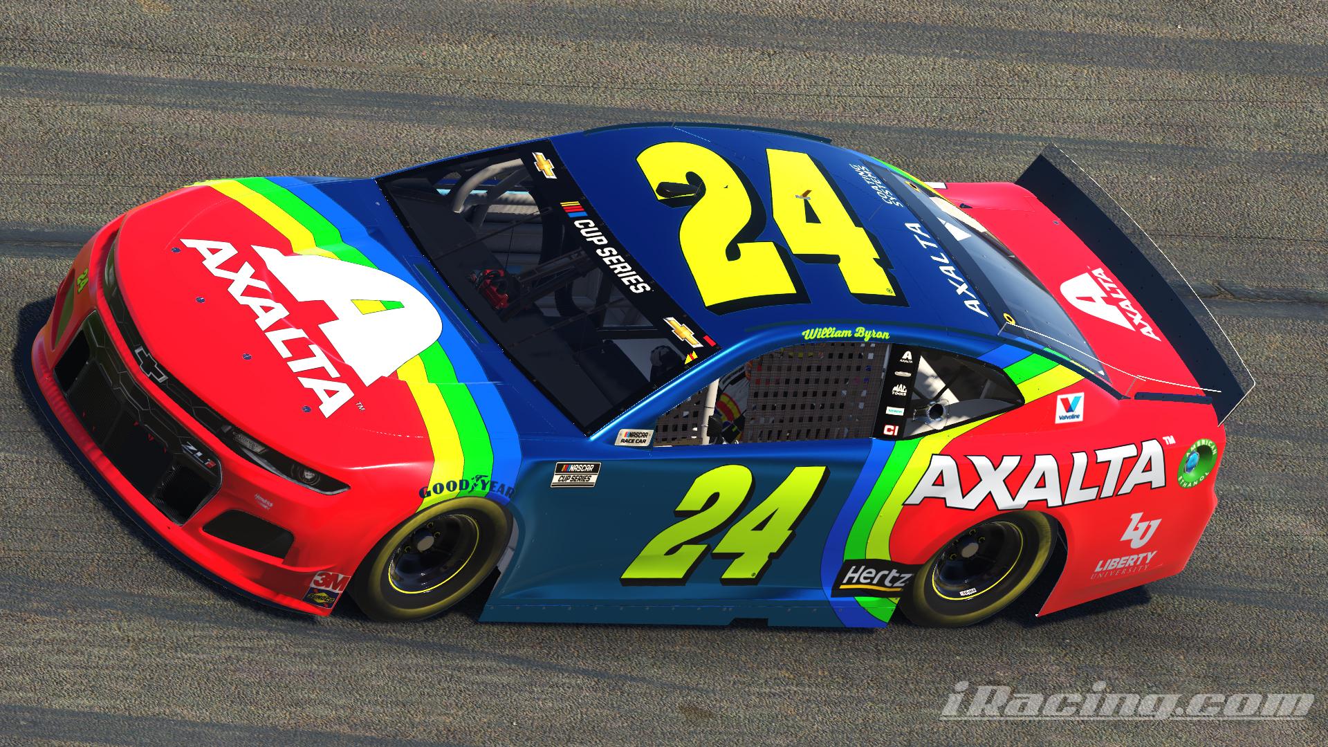 2020 Fictional William Byron Axalta Rainbow #24 by Dustin Winegardner ...