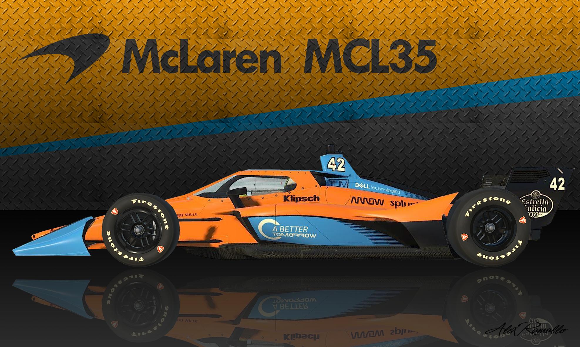 McLaren MCL35 Formula1 2020 by Alex Ramallo - Trading Paints