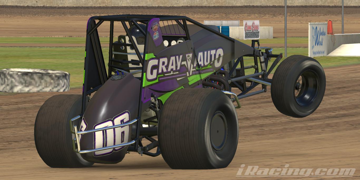 Rylan Gray sprint car by Cody G Williams - Trading Paints
