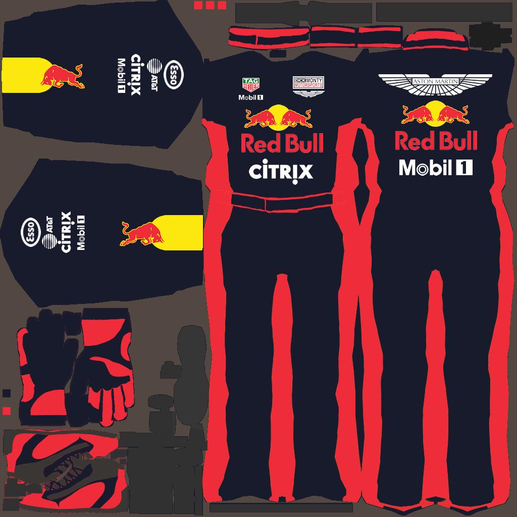 Driver Suit RedBull by Richard M. - Trading Paints