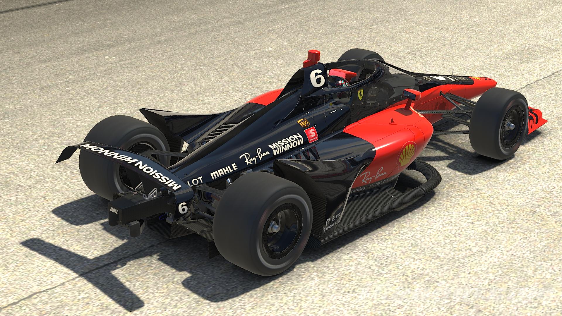 Scuderia Ferrari Dallara IR18 IndyCar by Ethan D. - Trading Paints
