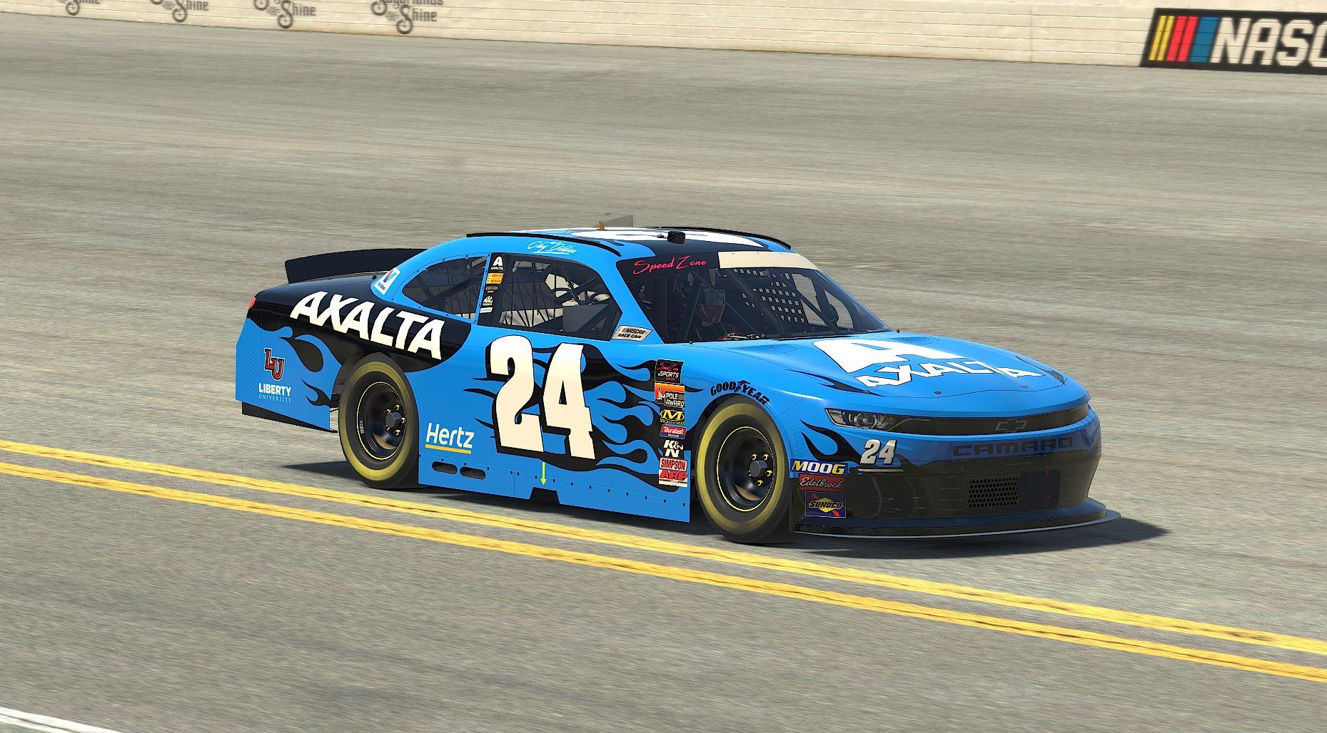 Blue Axalta by Jameson Miller - Trading Paints