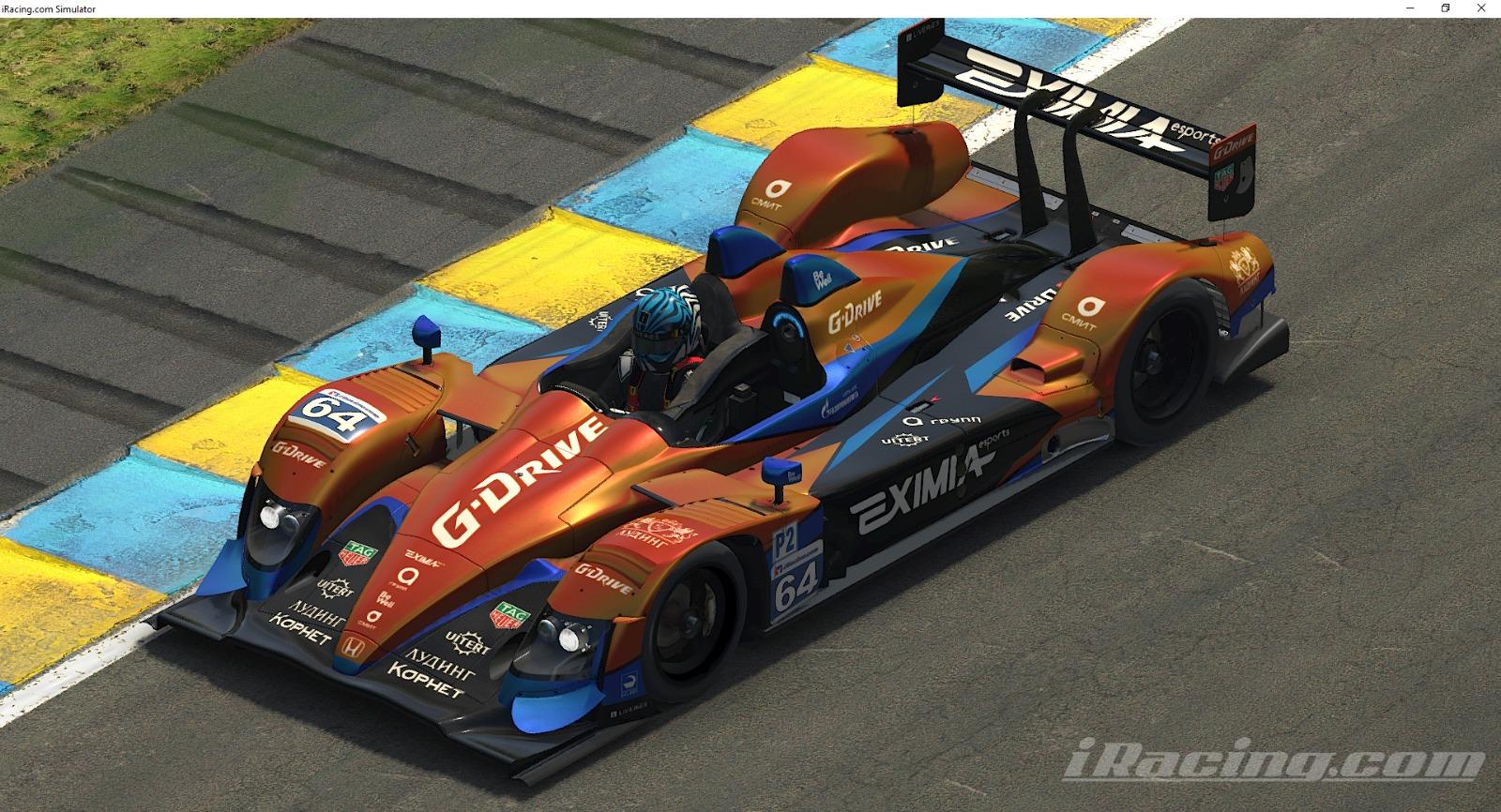 G-Drive Racing EXIMIA HPD official by Roman Rusinov - Trading Paints