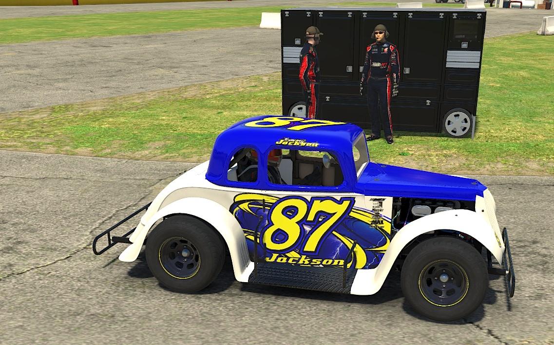 Tommy Jackson Jr 2020 Legend Car by Rs Senter - Trading Paints