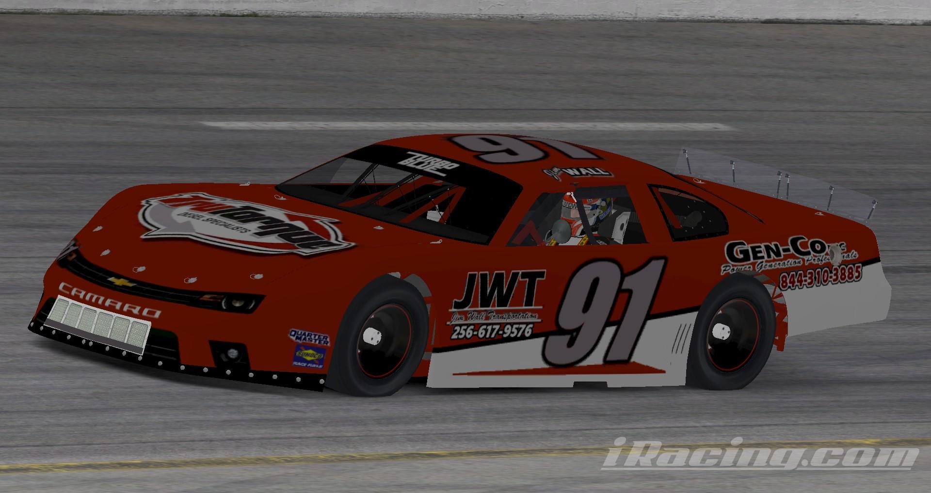 Jim Wall Transportation Camaro by Chuck Chamblee - Trading Paints