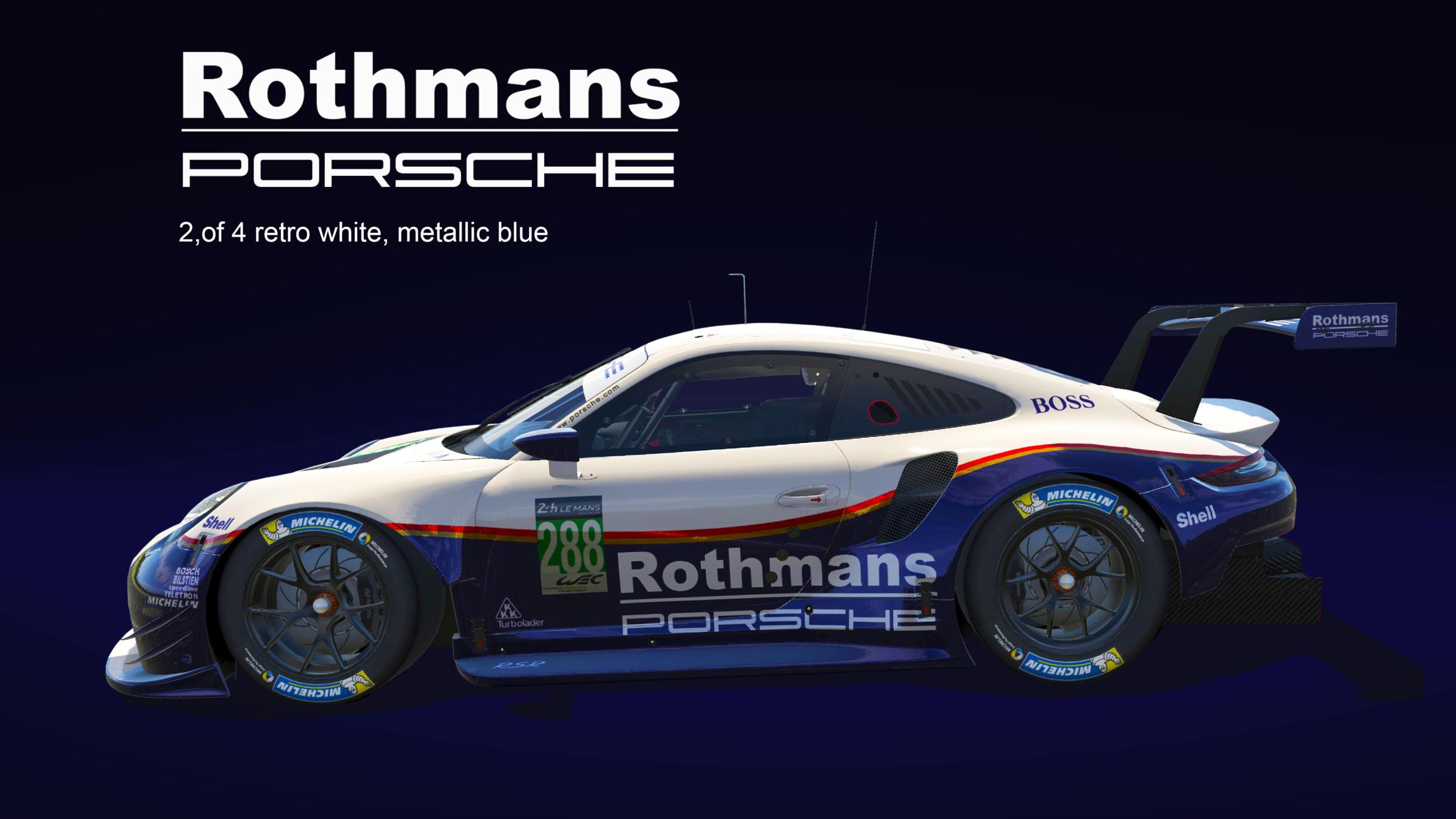 Retro Rothmans Metallic by Michael Koroleff - Trading Paints
