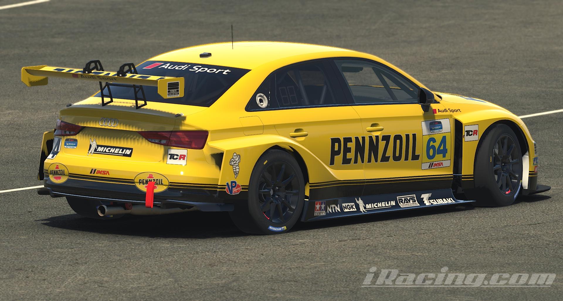 Pennzoil JGTC Skyline 1999 Audi RS 3 LMS by Christian O. - Trading Paints