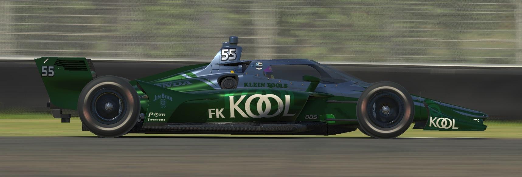 2002 Paul Tracy Team Kool Green by Tyler Tucker - Trading Paints