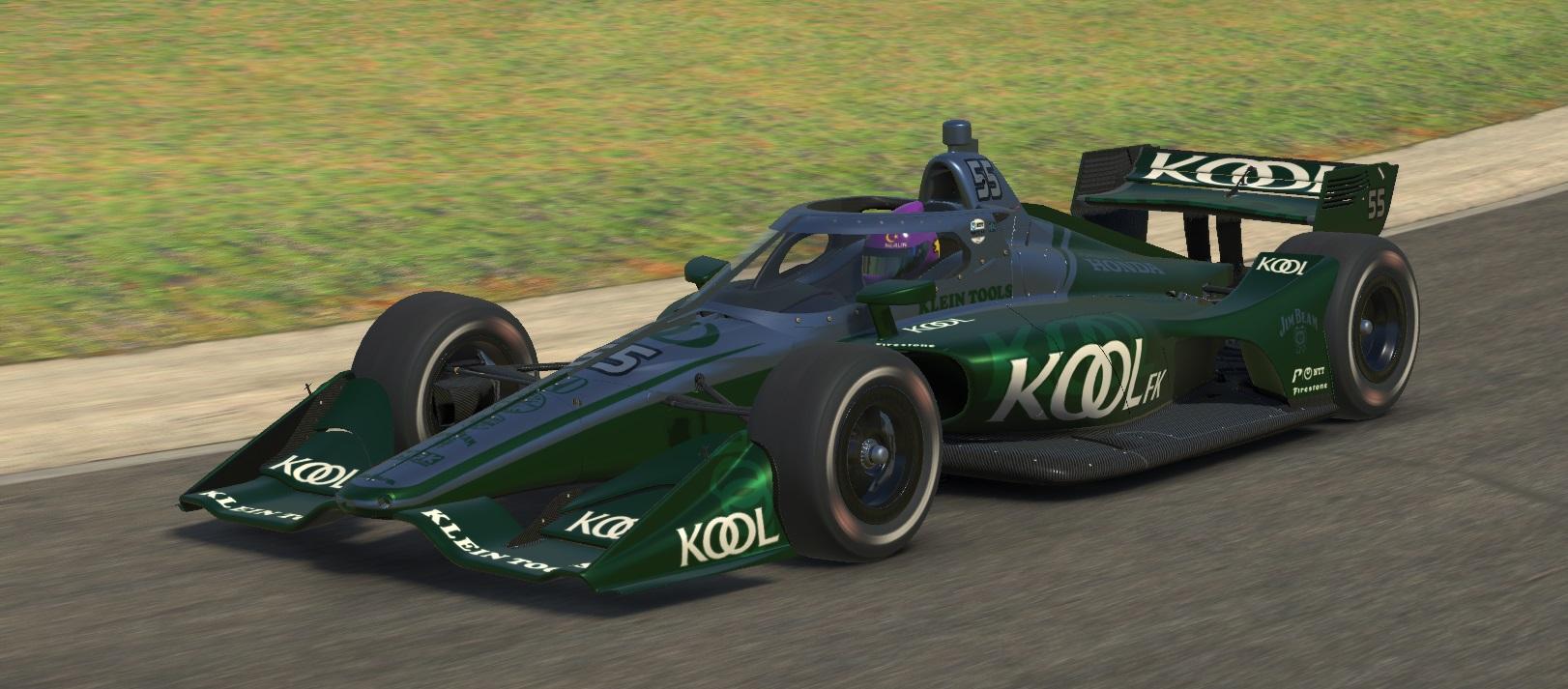 2002 Paul Tracy Team Kool Green by Tyler Tucker - Trading Paints