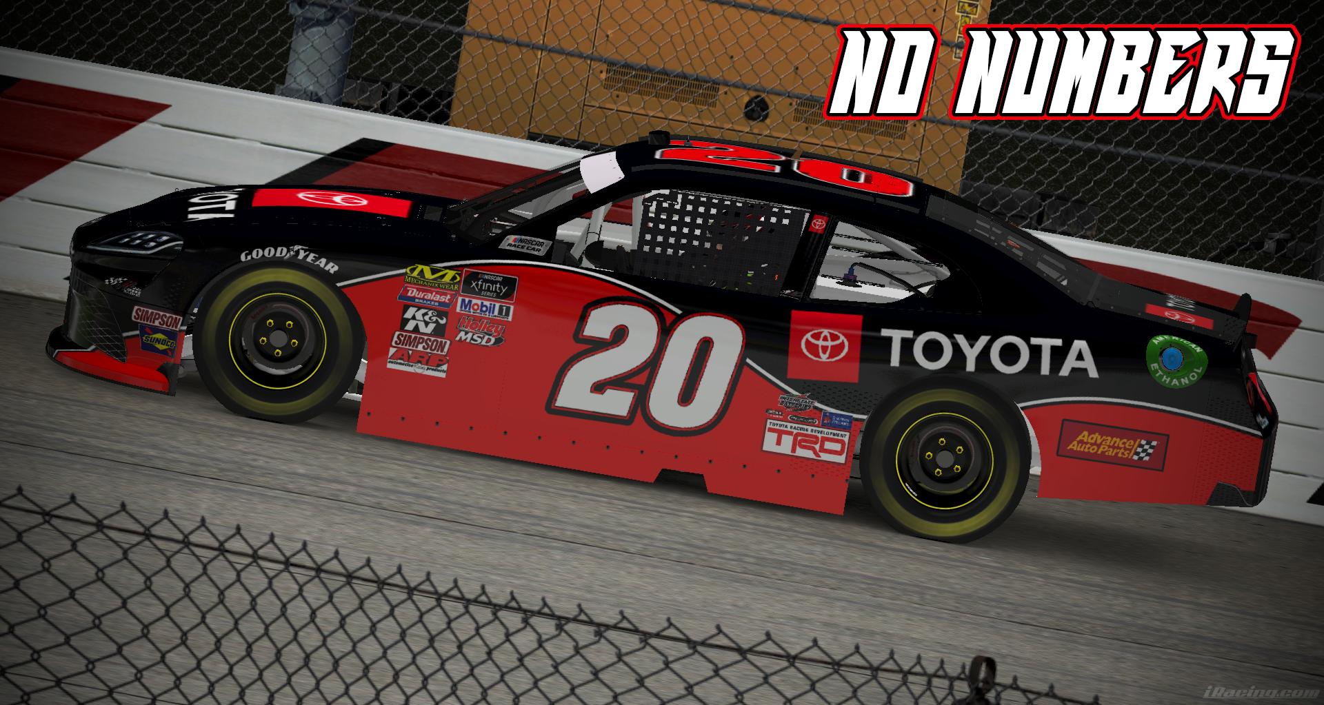 Toyota - Joe Gibbs Racing Fictional ( w/o numbers ) by Dane Kruse ...