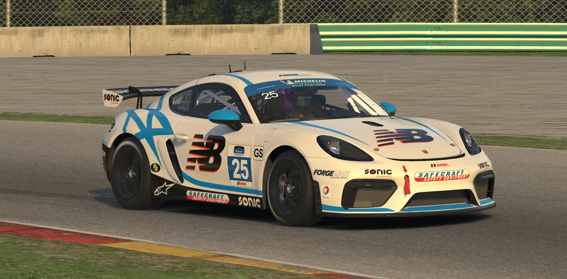 CJ Wilson Racing Porsche GT4 - New Balance by Chris Yardley - Trading ...