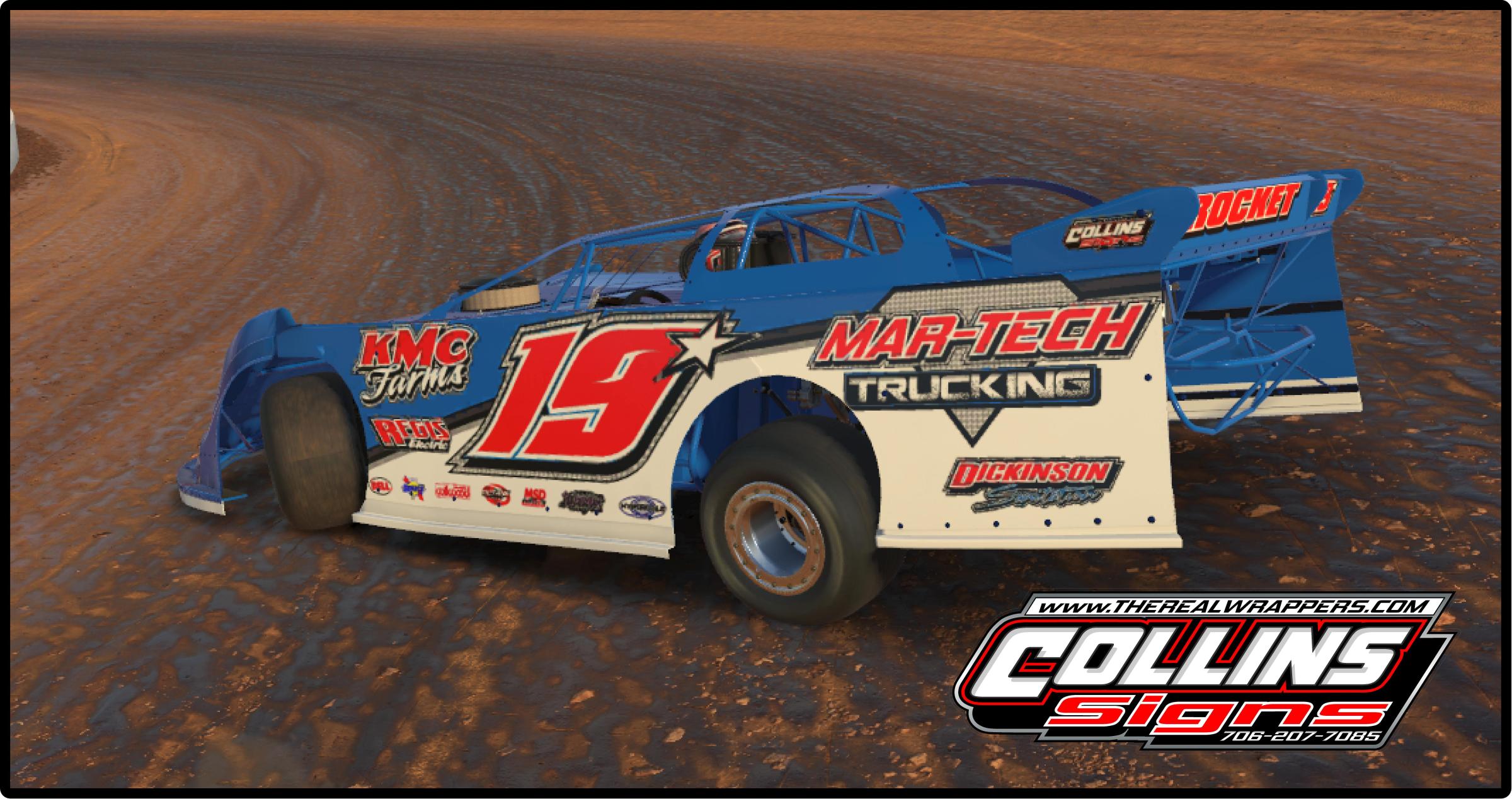 Hunter Bailey 2016 Rocket by Kenny Collins2 - Trading Paints