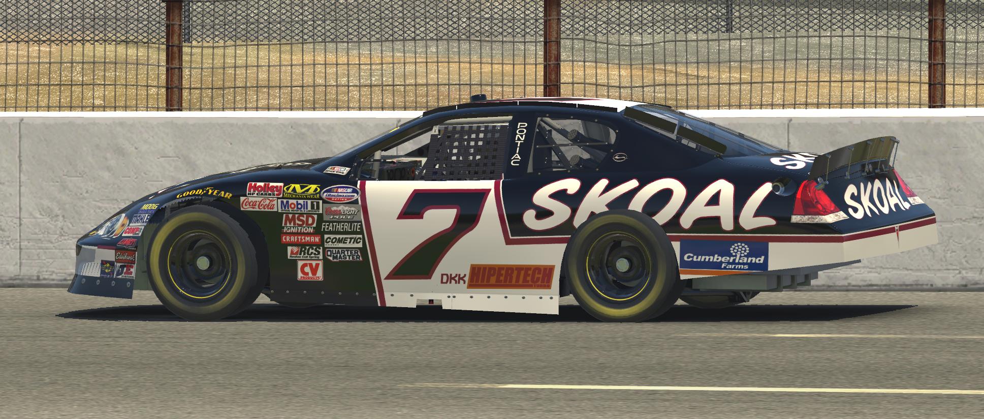 Dale Shaw #7 Pontiac by Justin M. Williams - Trading Paints