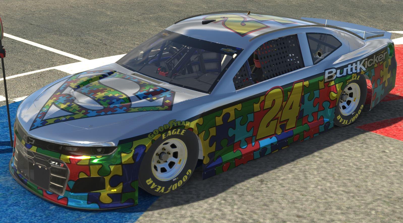 Autism Superman Chrome by Frank Isaacson - Trading Paints