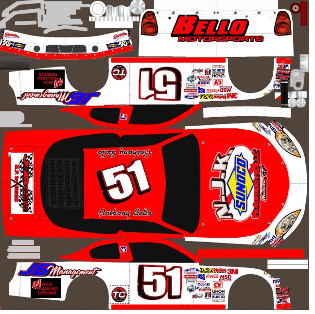 Anthony Bello LM by Nick Fraulino - Trading Paints