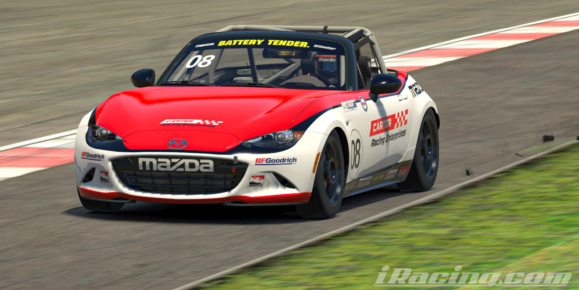 2020 Michael Carter "Carter Racing Enterprises" Battery Tender MX-5 Cup ...