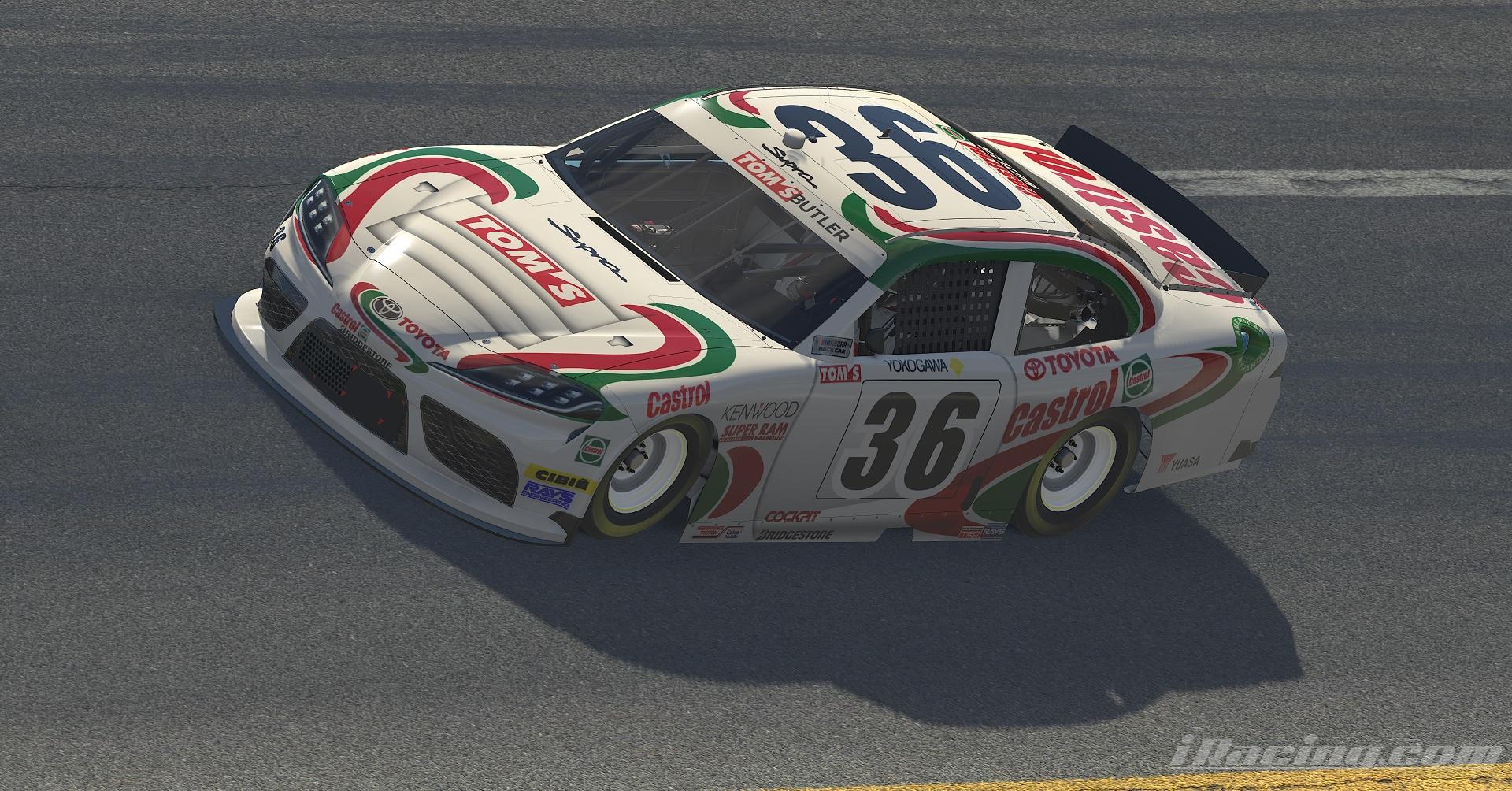 Toms Castrol Supra - Nascar style by Nicholas Butler - Trading Paints