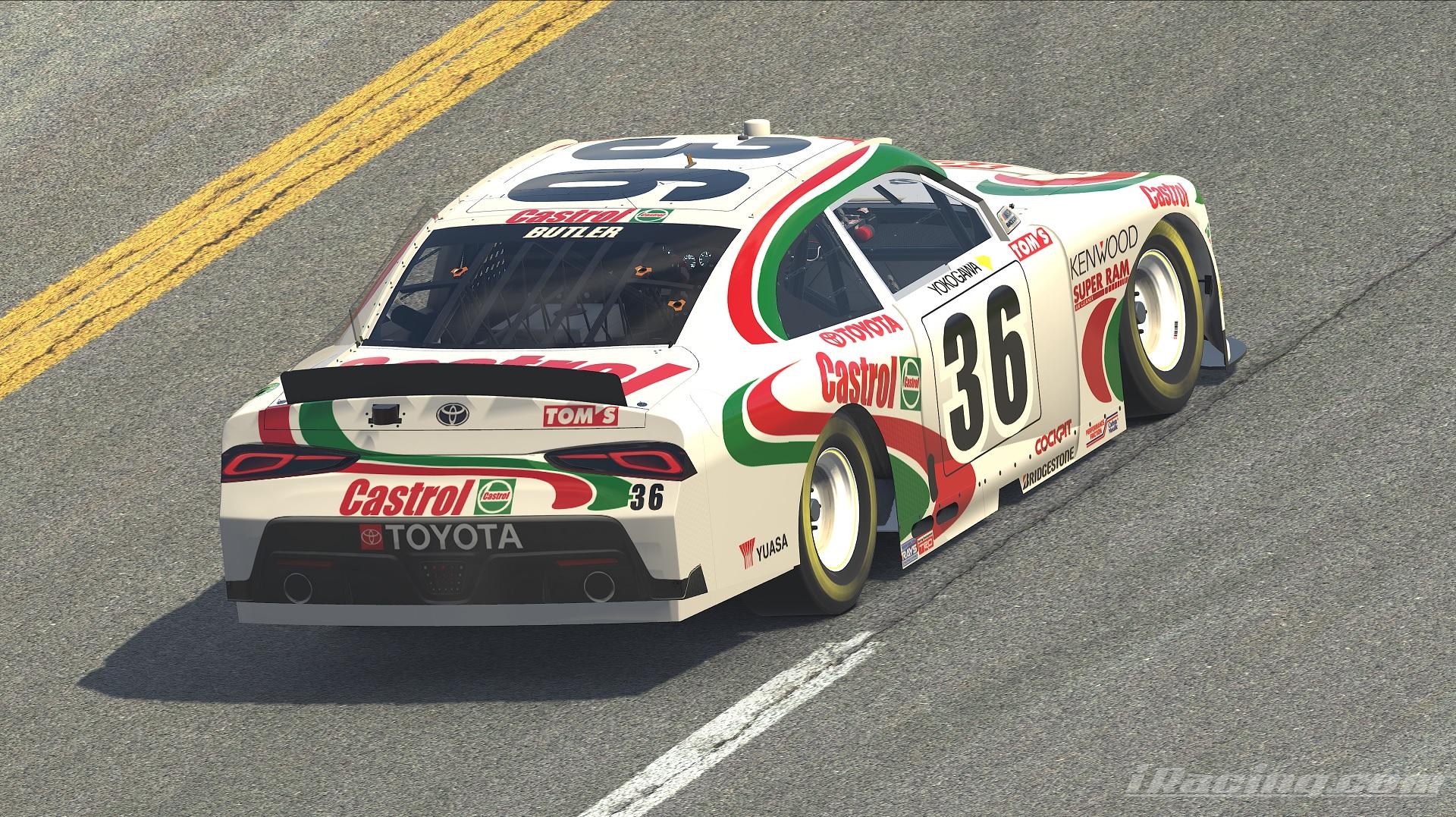 Toms Castrol Supra - Nascar style by Nicholas Butler - Trading Paints