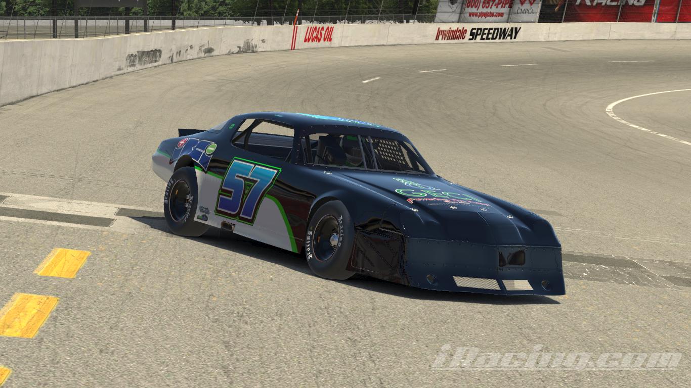 Justin Carroll IBCI Street Stock by Jacob Heafner - Trading Paints