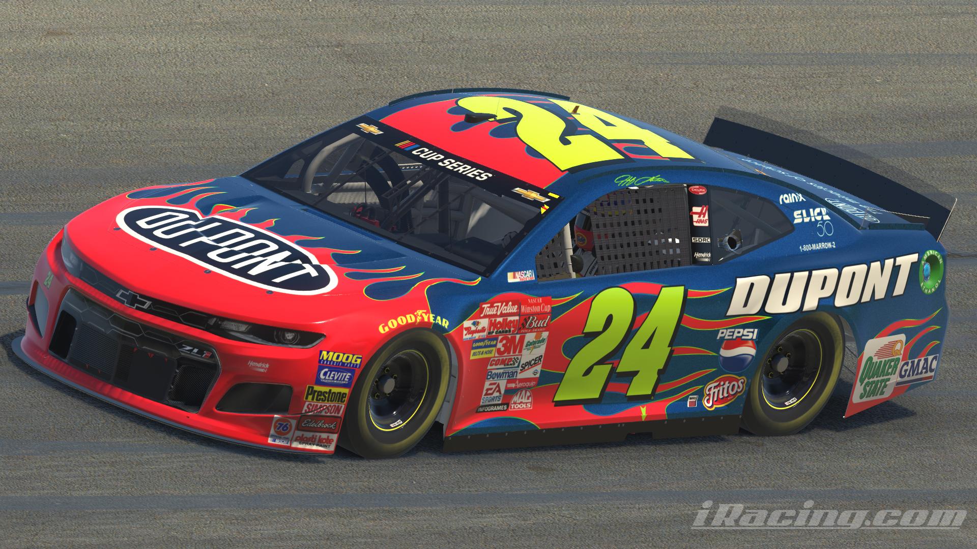2001 Jeff Gordon #24 DuPont Chevrolet by Dustin Winegardner - Trading ...